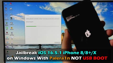 Jailbreak Ios 1651 Iphone 88x On Windows With Palera1n Not Usb