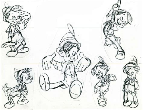 Pinocchio Drawing Reference And Sketches For Artists