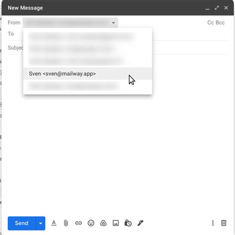 Send Emails From Your Domain Using Gmail Mailway
