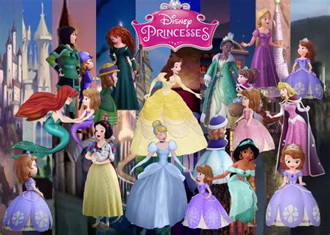 Sofia The First And Her Disney Princess Group By Princessamulet16 On