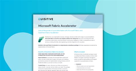 Implement Microsoft Fabric Top Microsoft Partner Quisitive