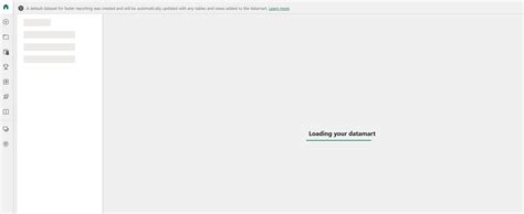 datamart not loads microsoft fabric community