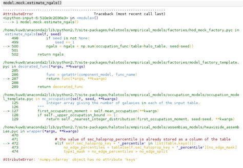 Model Mock Estimate Ngals Doesn T Work For Composite HOD Model Issue Astropy