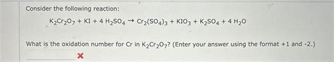 Solved Consider The Following