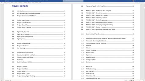 A1 Project Management Templates Agile Prince2 Scrum Best Free Mpp Excel