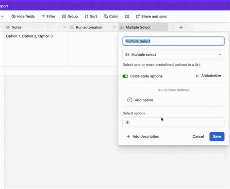 Comma Separated Text String To A Multiple Select Field Airtable Community