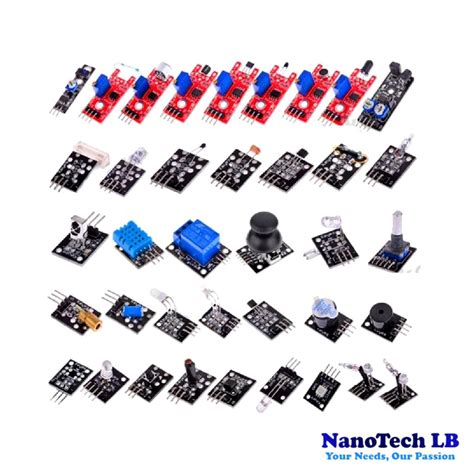Arduino 37pcs Sensor Kit Nanotech Lb