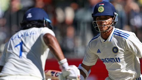 Australia Vs India Tourists Take Charge Of First Test As Yashasvi