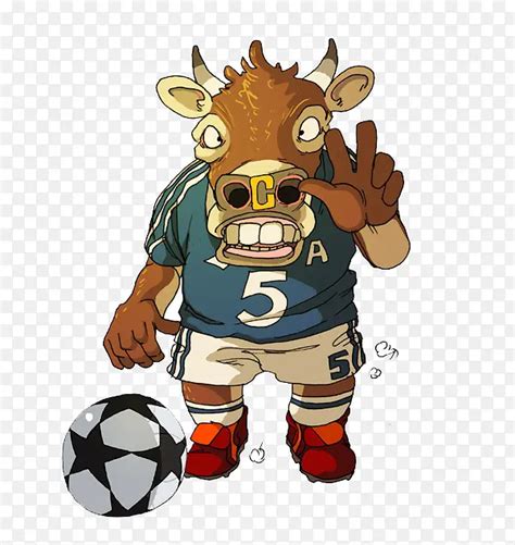 十二生肖足球运动员之牛png图片素材下载图片编号9075147 Png素材网