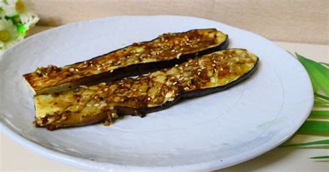 된장소스올린 가지스테이크