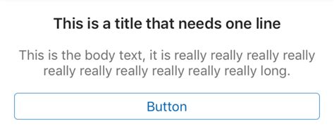 Ios Multiline Label In Uiview Vs Uitableviewcell Stack Overflow