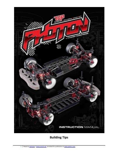 Photon Building Tips Petit Rc