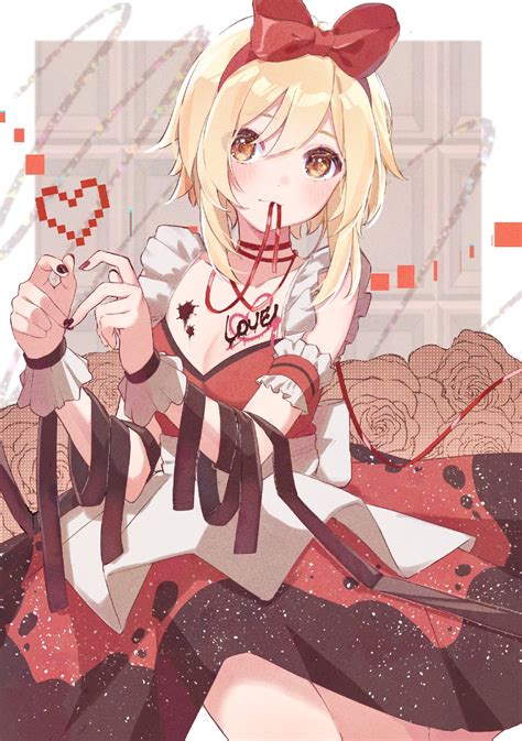 Lumine Genshin Impact Drawn By Mayu Mayu Danbooru