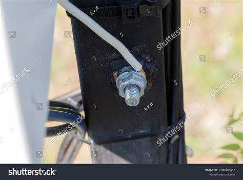 New Grounding Terminal On Electrical Cabinet Stock Photo 2180082457 Shutterstock