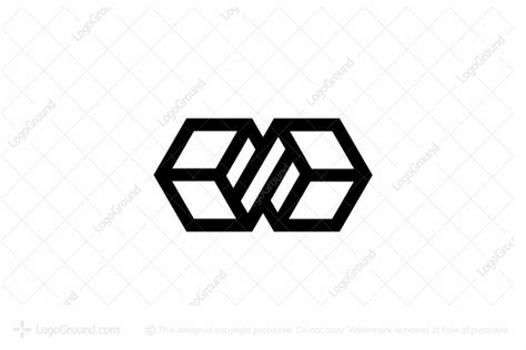 Inifinity Box Or Letter W Box Logo