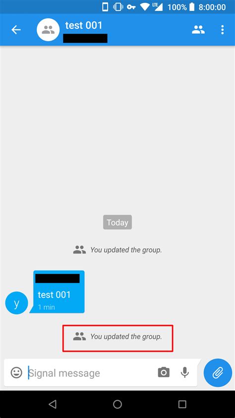 Updating Group With No Changes Issue Signalapp Signal Android GitHub