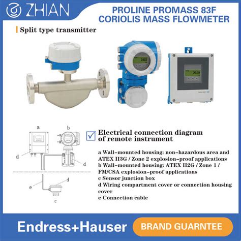 Integrated And Remote Mass Flow And Density Meter Eh Proline Promass