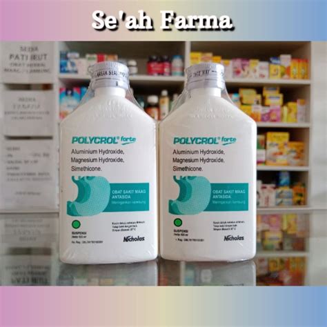 Jual Polycrol Forte Sirup Obat Sakit Maag Shopee Indonesia