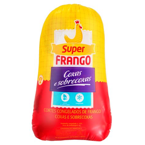 Coxa Com Sobrecoxa De Frango Congelada Super Frango Gtineanupc