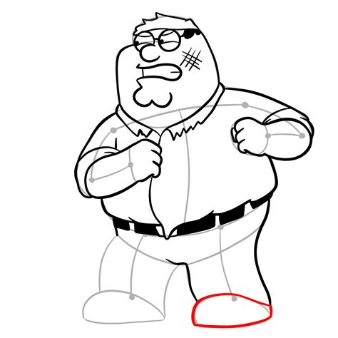 How To Draw Peter Griffin FNF X Pibby SketchOk