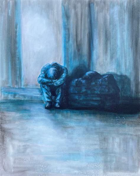 Abstract Paintings Of Sadness