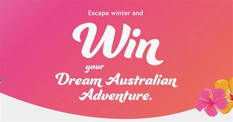 The Bikini Village Dream Australian Adventure Contest Sweepstakes Pit