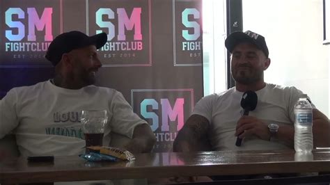 Sm Fightclub Presser Mark Dennis Vs Craig Leadbeater Youtube