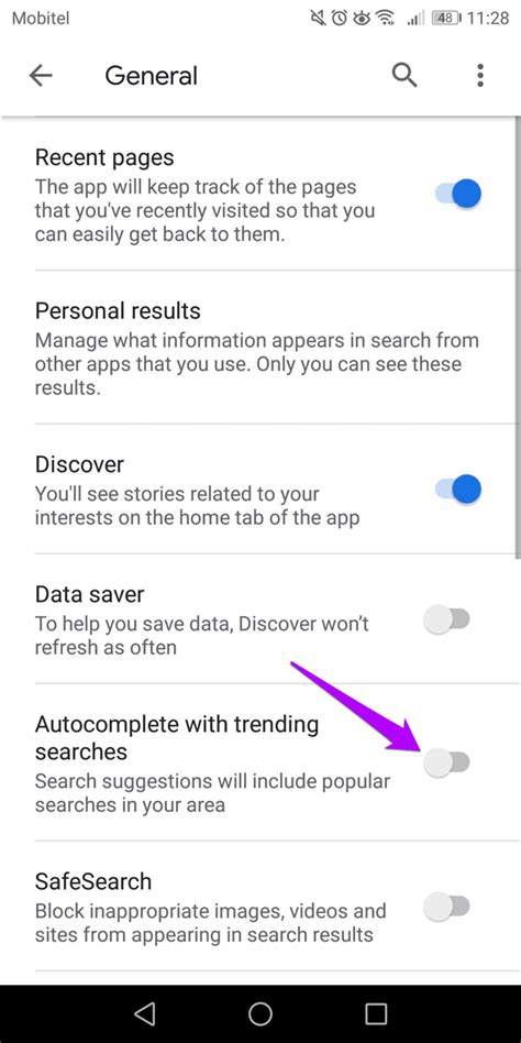 How To Turn Off Google App Trending Searches In Android And IOS