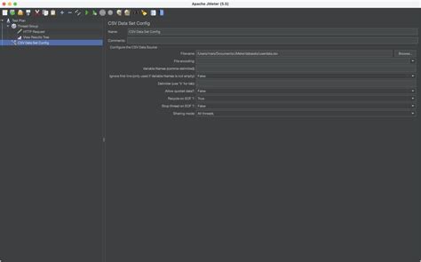 Jmeter Csv 参数文件的使用方法 Jmeter Csv 参数文件的使用方法