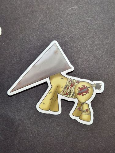 Vinyl Sticker Mlp Parody Pyramid Head Silent Hill Misty Figs T Shop