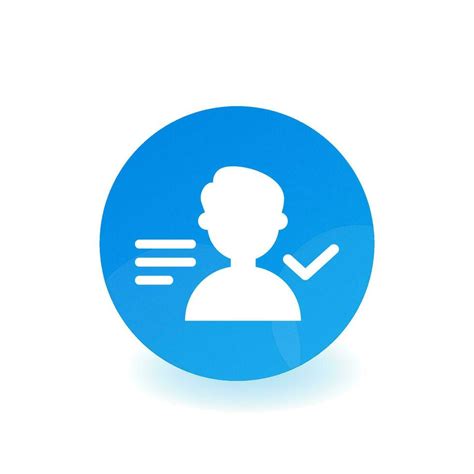 Assessment Project Round Icon Button Gradient Design Template Vector