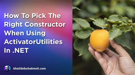 Isaac Levin On Linkedin How To Pick The Right Constructor When Using