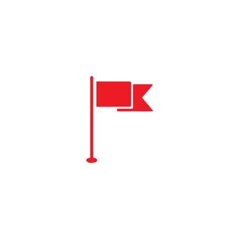 Free Red Flag Icon Template To Edit Online