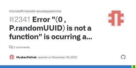 error 0 p randomuuid is not a function is ocurring as i m
