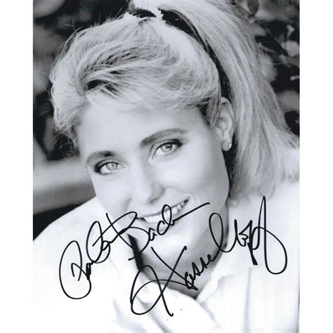 Autographe Pamela Bach Hasselhoff