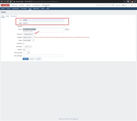 Ubuntu 20 04 Zabbix 4 4 X Kurulumu MySQL Apache Zabbix Kodkoda