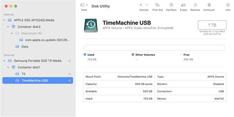 how to set an apfs quota to a time machine volume lucatnt s