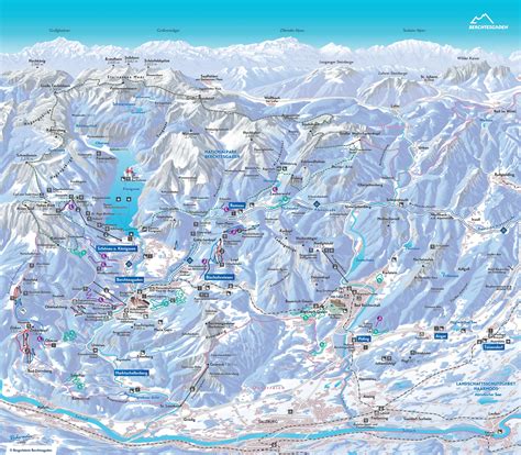 Berchtesgaden Tourist Map 60 Photos