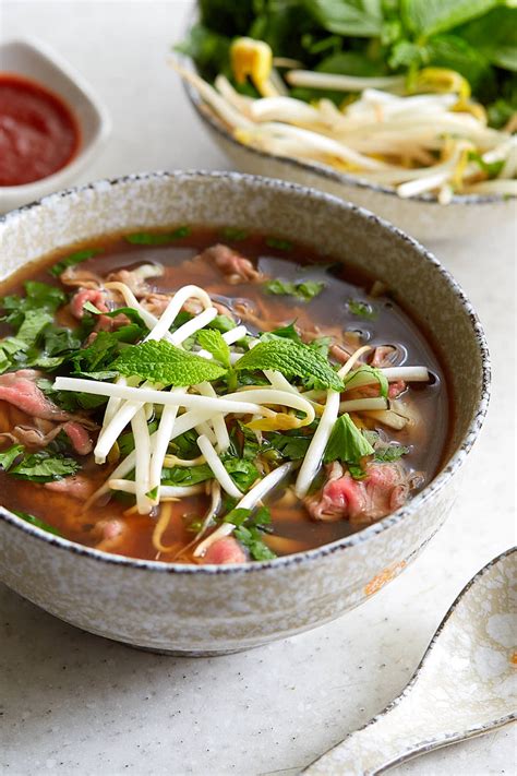 Pho Bo Vietnamese Recipe Beef Pho Vietnamese Soup Recipe Pcyj