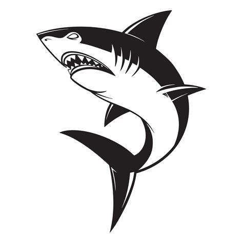 Shark Logo Icon On White Background Vector 17240623 Vector Art At Vecteezy