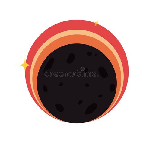Flat Lunar Eclipse Design Stock Vector Illustration Of Design 273125614