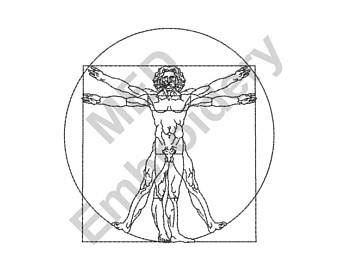Vitruvian Man Drawing At Getdrawings Free Download