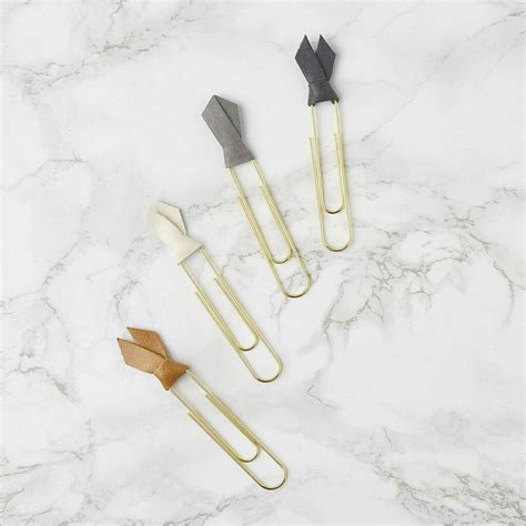 Signature Knotted Tassel Jumbo Paper Clips By Hello Day