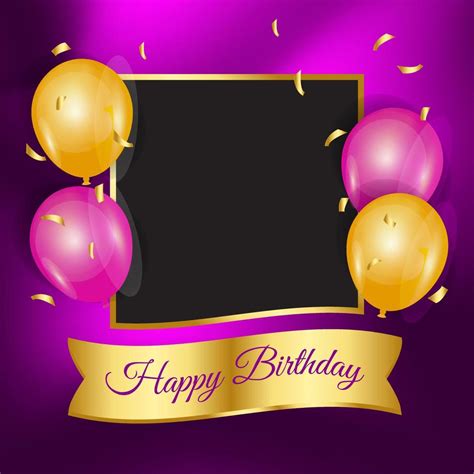 Happy Birthday Frame Png Free Download Happy Birthday 58 Off
