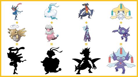 Pokemon Fusion Compilation 399 Sableye Jirachi Toxtricity