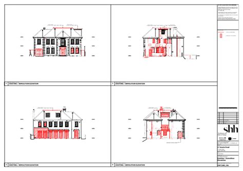 200 C01 Existing Demolition Elevations Ai 001 Pdf Components