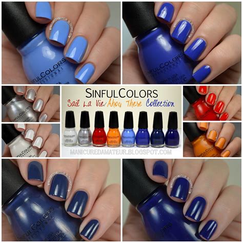 Sinful Colors Color List
