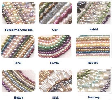 ~ Freshwater Pearl Classification Chart Freshwater Pearl Beads