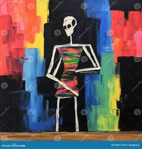 Realistic Skeleton Painting Famous Skull Art Byofb