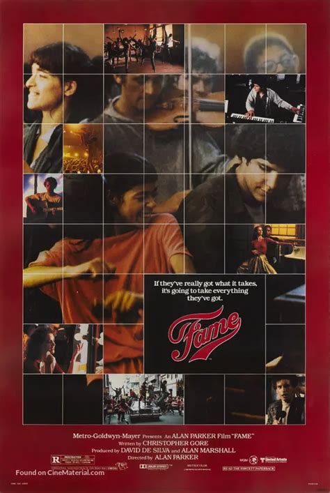 Fame 1980 Movie Poster
